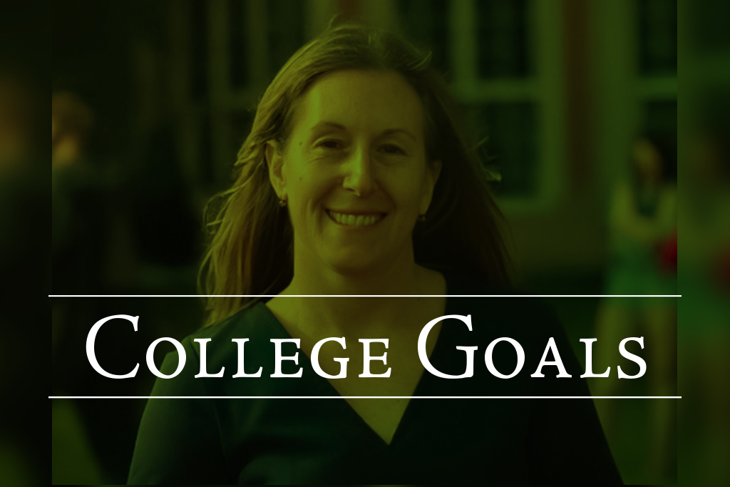 Elise London - COLLEGE GOALS